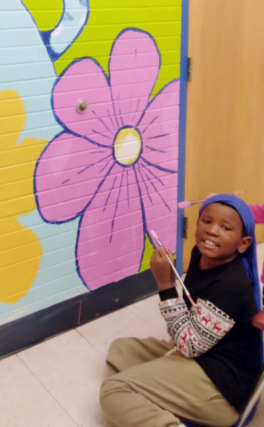 Robb Elementary students create mural Artwork display to last a ...